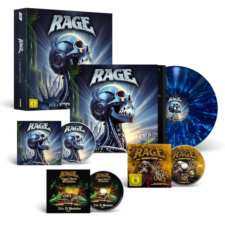 Rage - A New World Rising Deluxe Box-Set