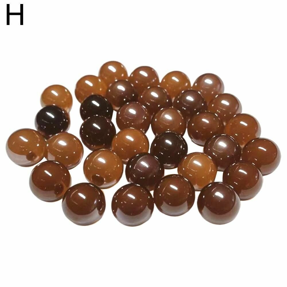 Стеклянные шарики Марблс для декора и игр, 16мм, 50 шт