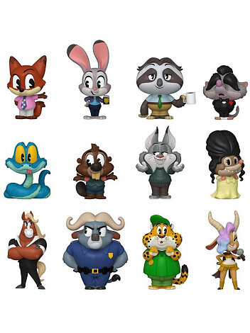 Набор Фигурок Funko Minis: Zootopia 2 Exclusive (1 шт в ассортименте) (88539)
