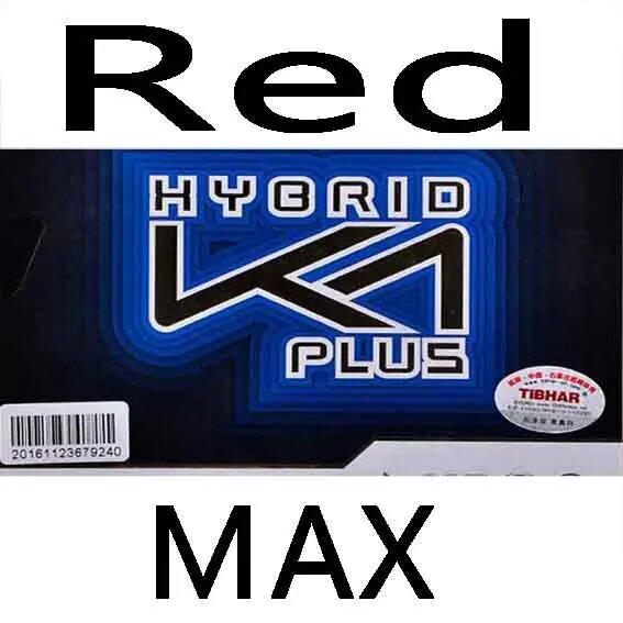 Tibhar Hybrid K1/K1 PLUS резина для настольного тенниса K1 PLUS red MAX