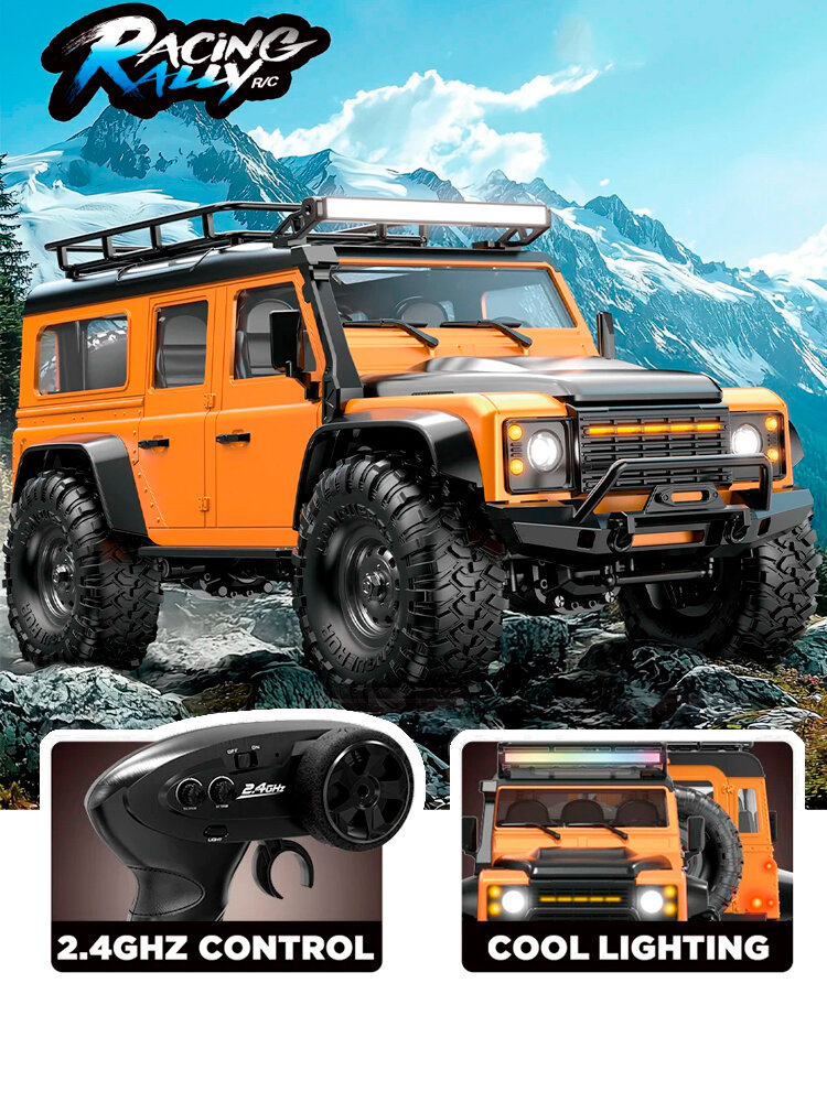 Радиоуправляемый краулер HB Defender (32 см, 4WD, 1:16) - HB-R1607