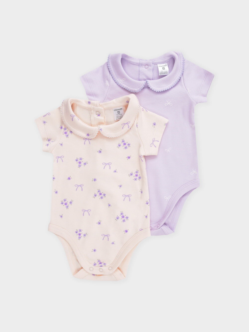 Боди набор боди для малышей, в комплекте 2 шт, комплект из 2 шт.