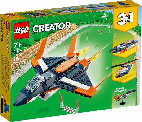 Lego 31126 Creator Сверхзвуковой самолёт
