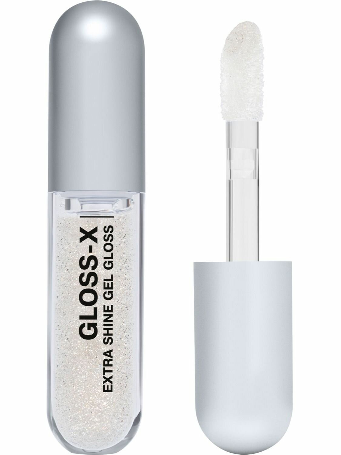 Influence Beauty Гель блеск для губ тон 03 Прозрачный серебристый Gloss-X
