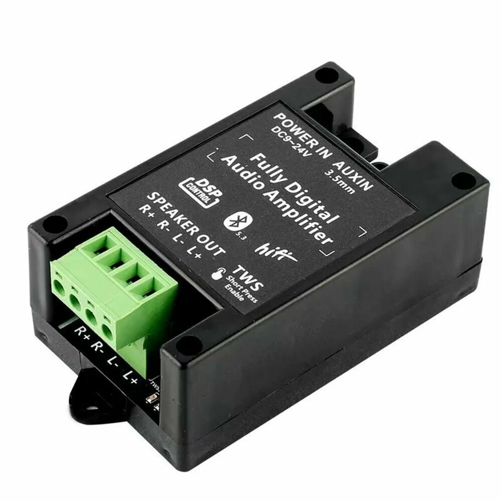 Audio Bluetooth Усилитель Amplifier Poard Для Потолочного Динамика 2.0x 40W Фоновая Музыка