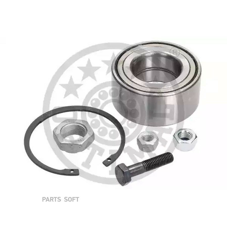 OPTIMAL 100056 Подшипник ступицы колеса комплект AUDI: 100 (44 44Q C3) 100 Avant (44 44Q C3) 200 (44 44Q)