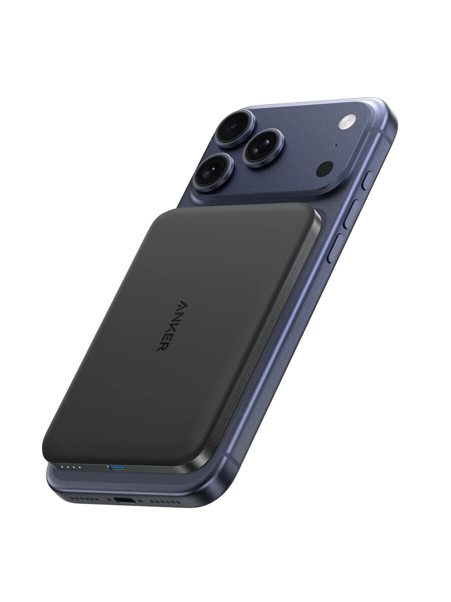 Anker Nano A1665 5000mAh, черный, внешний аккумулятор