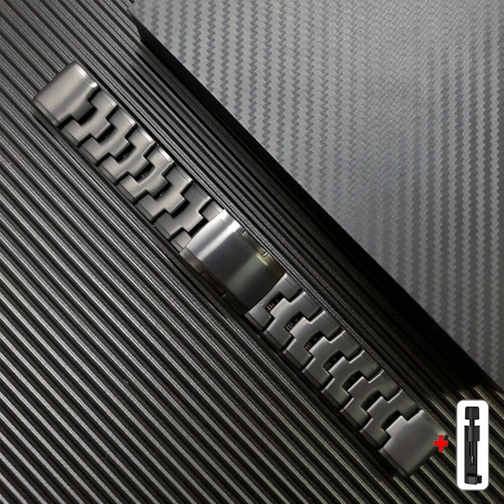 Металлический ремешок FancyWrist 22/26 мм Gray-Tool