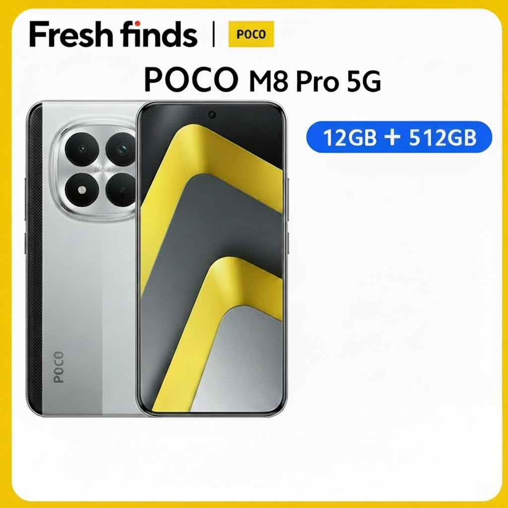 Смартфон Poco M8 Pro, 12/512ГБ, global