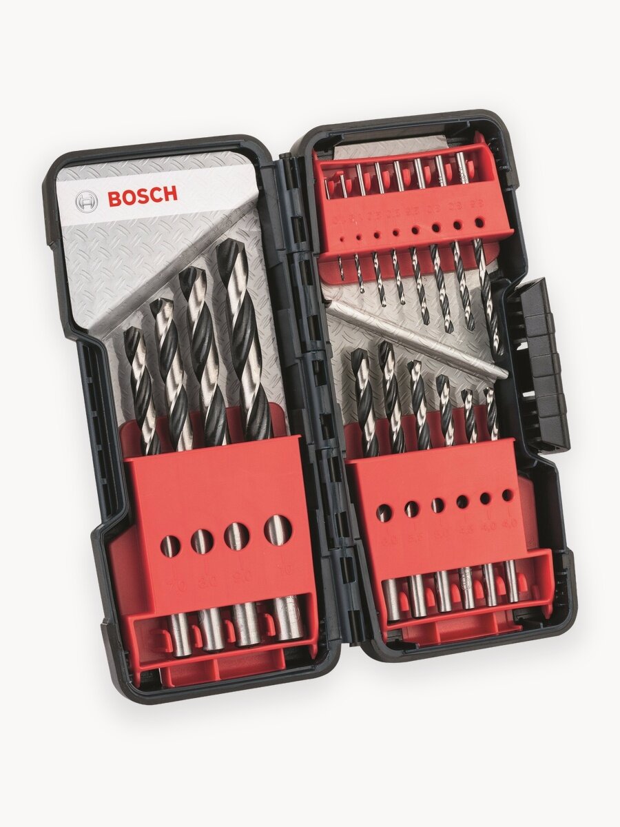 Набор сверл BOSCH 2608577350 HSS PointTeQ 18 шт ToughBox D1-10