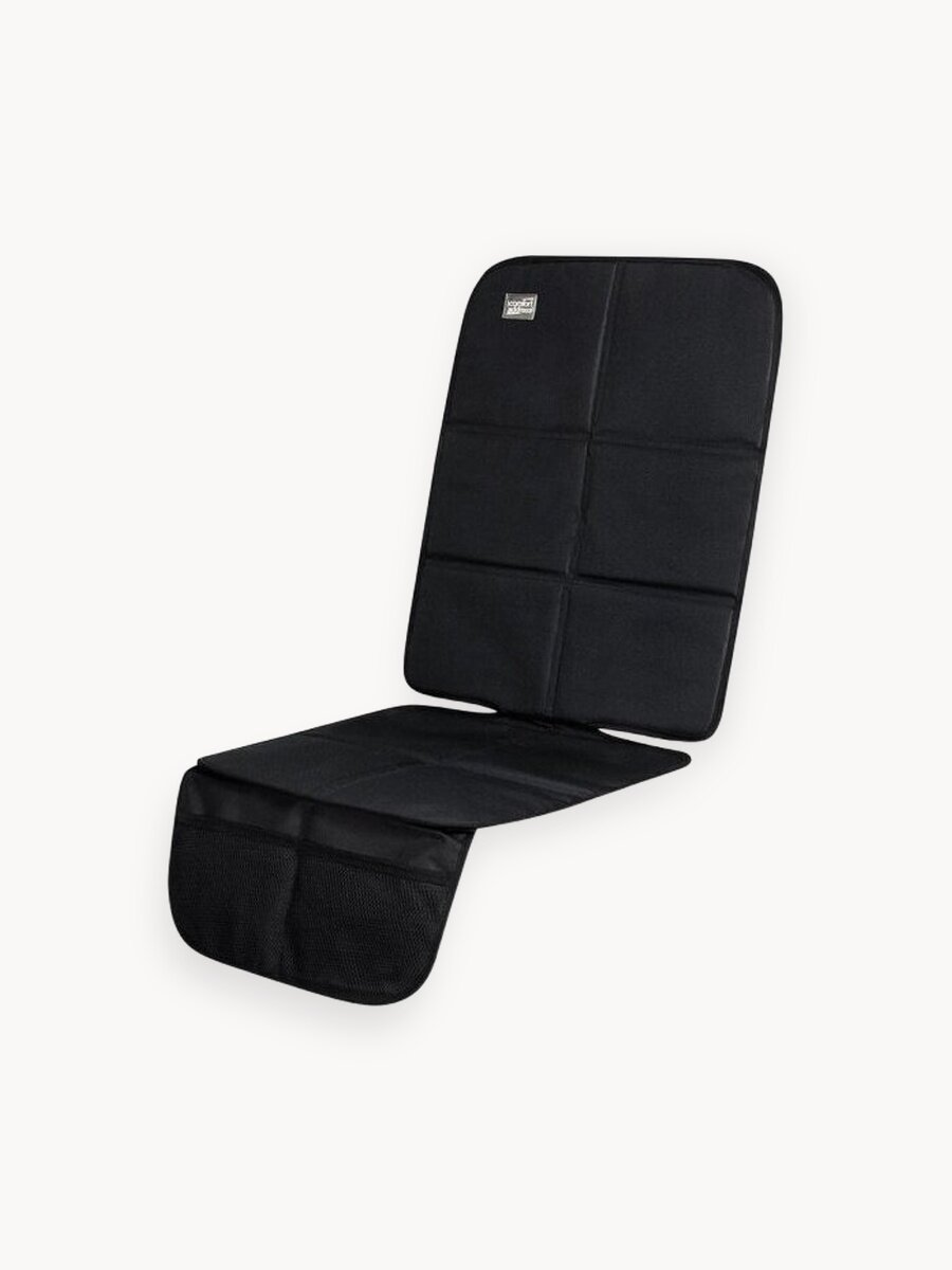 Подложка под детское автокресло Comfort Address POD-058, с высокой спинкой, черный