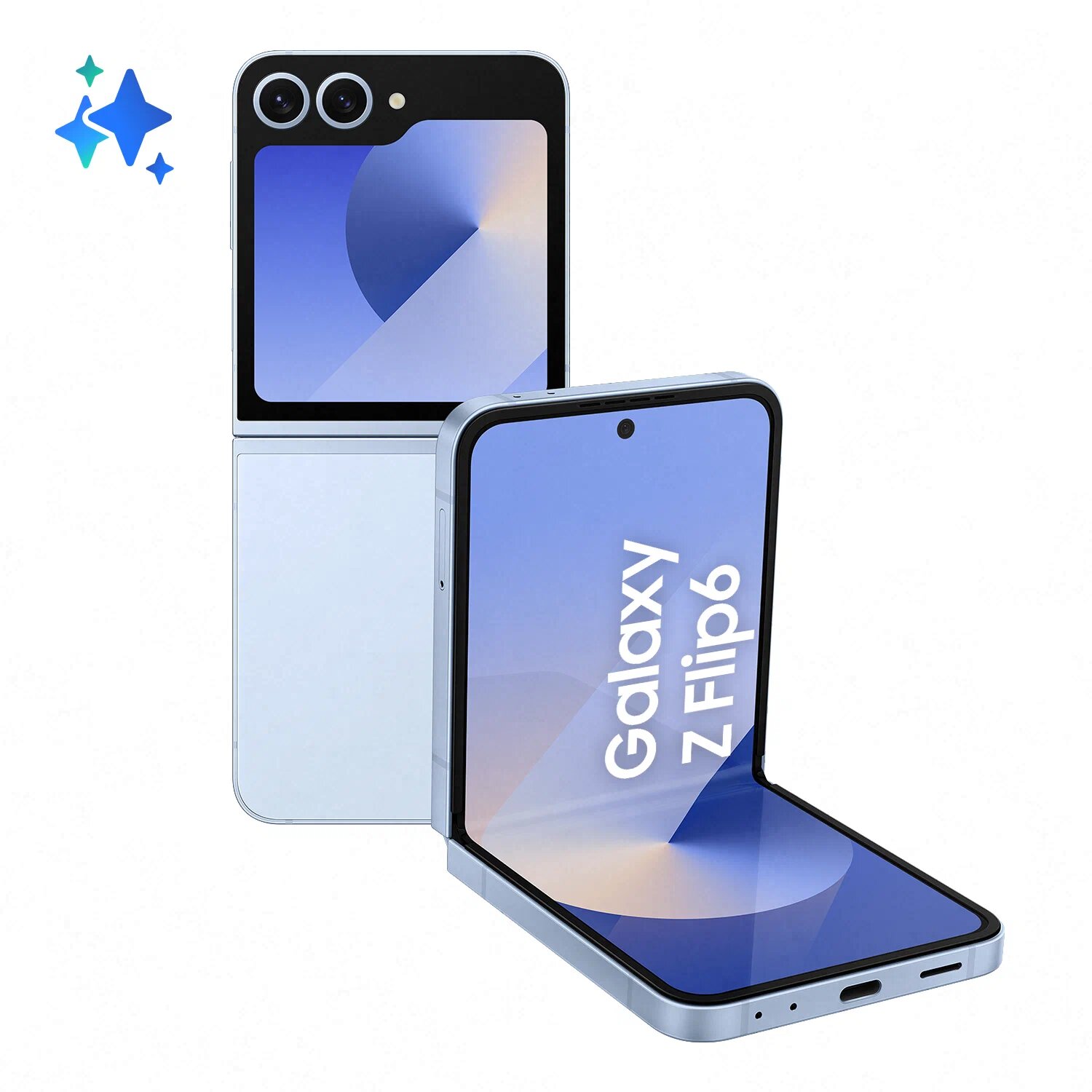 Смартфон Samsung Z Flip 6 F741B 12/256 Gb (Blue|Голубой) Регион - MY