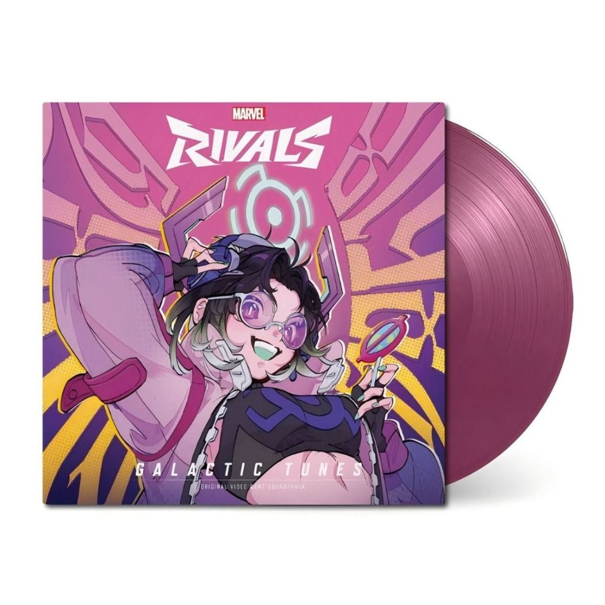 Виниловая пластинка Marvel Rivals: Galactic Tunes Vinyl, LP, Album, Purple Translucent, New