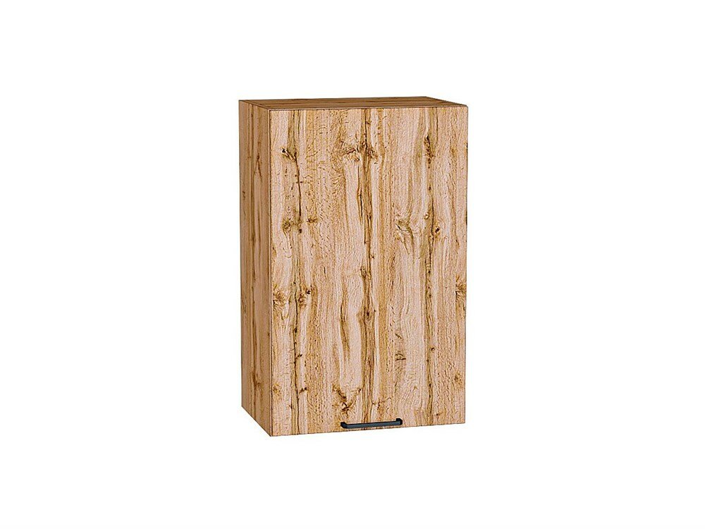 VVT Шкаф верхний с 1-ой дверцей Флэт Дуб Вотан, Wotan Oak 2S, 720, 450