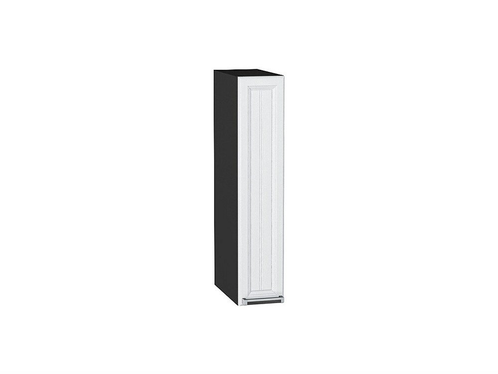VVT Шкаф верхний бутылочница Прага Graphite, Белое дерево, 150