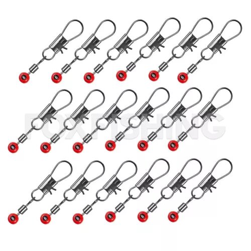 Вертлюжки с застежкой AKKOI SNAP ZV08p L 18шт. (3уп. по 6шт.)