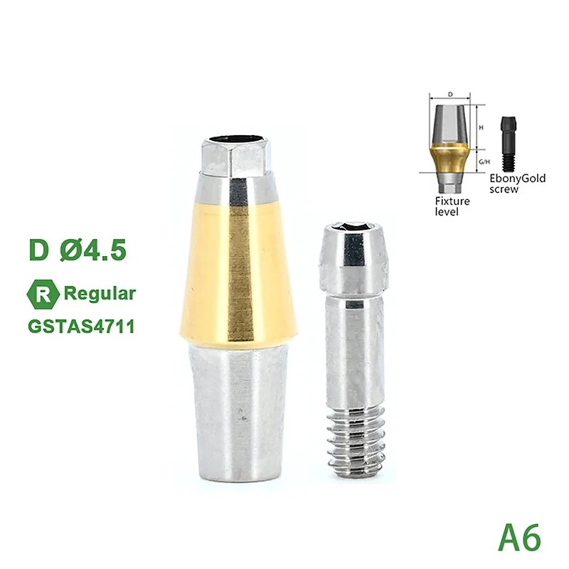 Osstem Угловой Компонент D 4.5 Regular A6