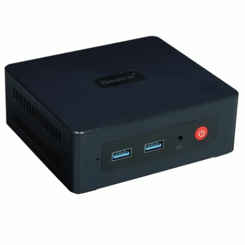 Мини-ПК Beelink Mini S (00014) серый - Intel Celeron N5095, ядра: 4 x 2 ГГц, 8 ГБ DDR4, Intel UHD Graphics, SSD 128 ГБ, Windows 11 Pro