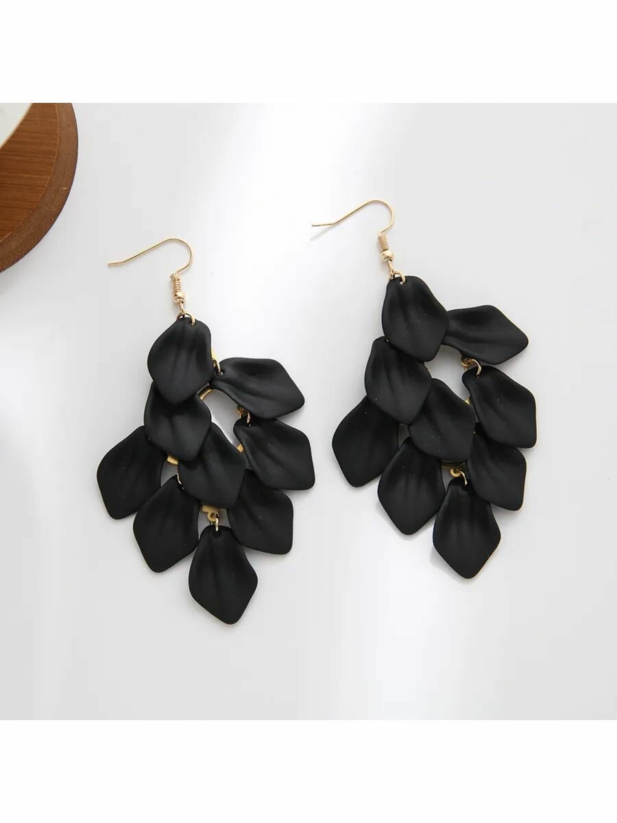 Серьги, искусственный камень