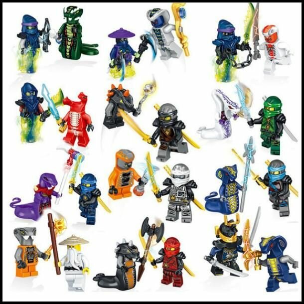 Лего фигурки Ниндзяго 24 шт. / игровой набор Ninjago