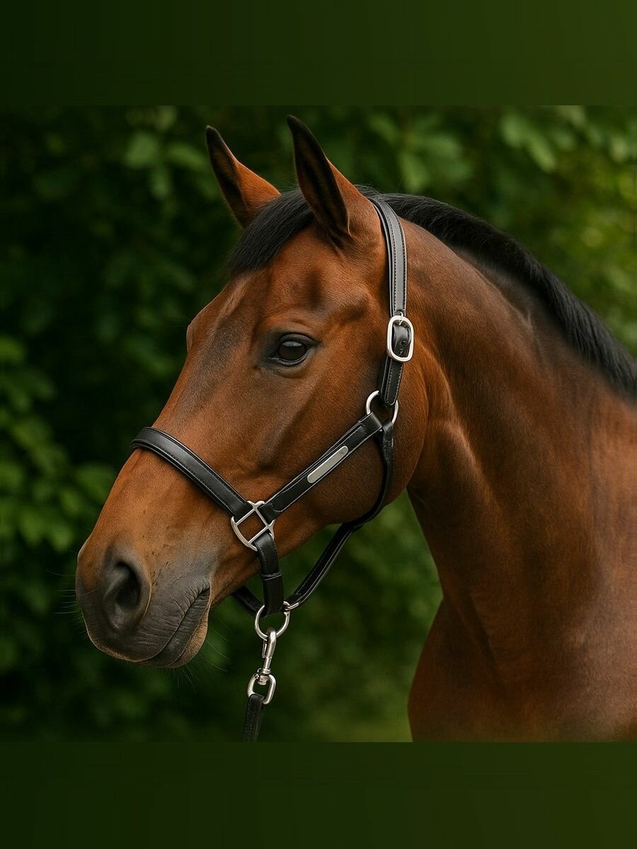 Кожаный недоуздок Galant PREMIUM HorsePlanet