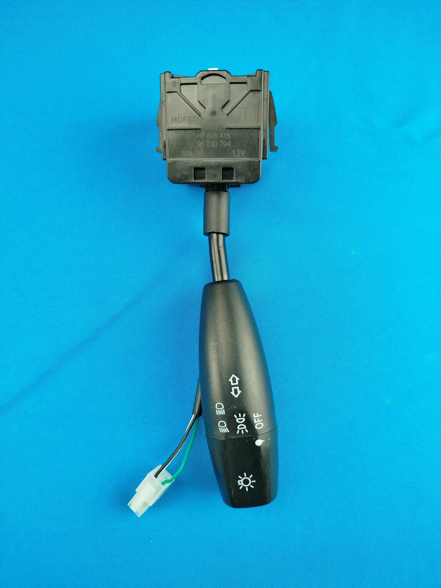 Переключатель света подрулевой "HOFER" для а/м Chevrolet Lanos без ПТФ