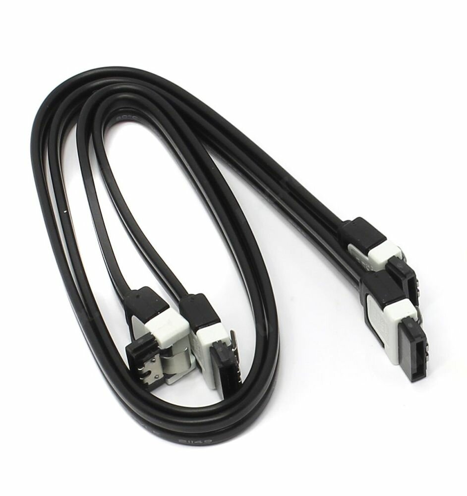 Кабель SATA 6Gb/s 40см Asus комплект 2 шт. угловой + прямой