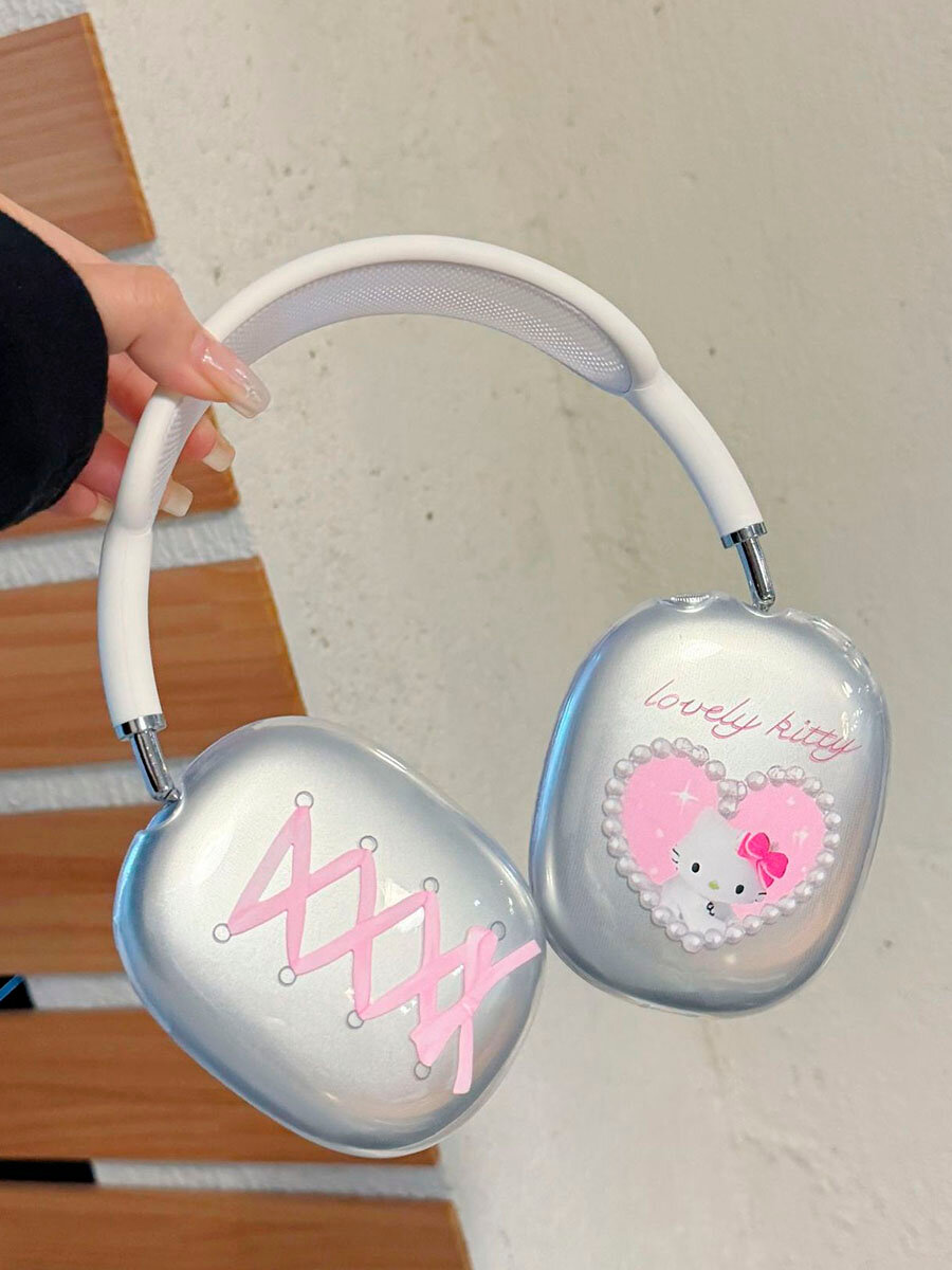 Чехлы накладки для наушников AirPods Max Ленточка и китти