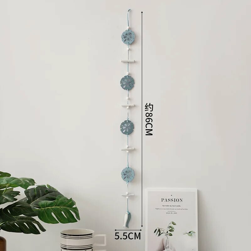 Деревянная подвесная морская звезда Style5