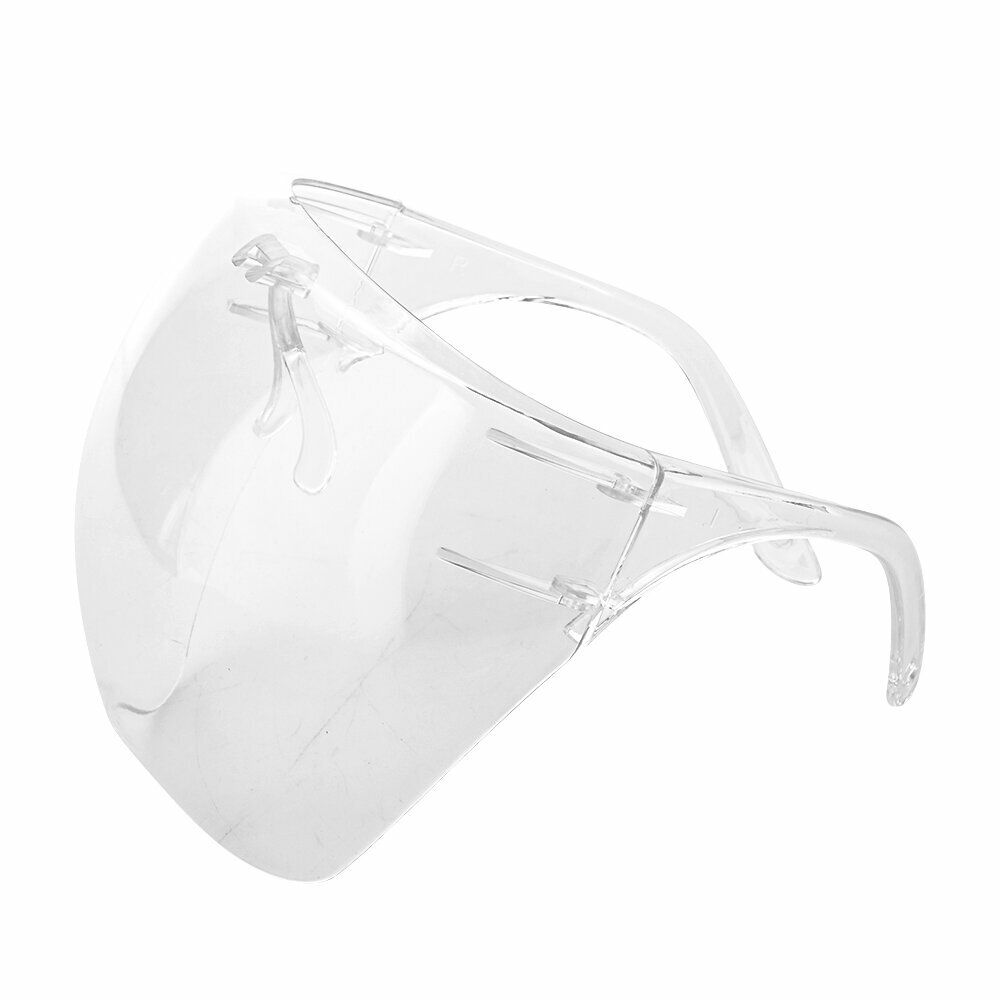 Защитный лицевой щиток прозрачный, ультрамногоразовый, для защиты от капель, для женщин и мужчин, размер M
