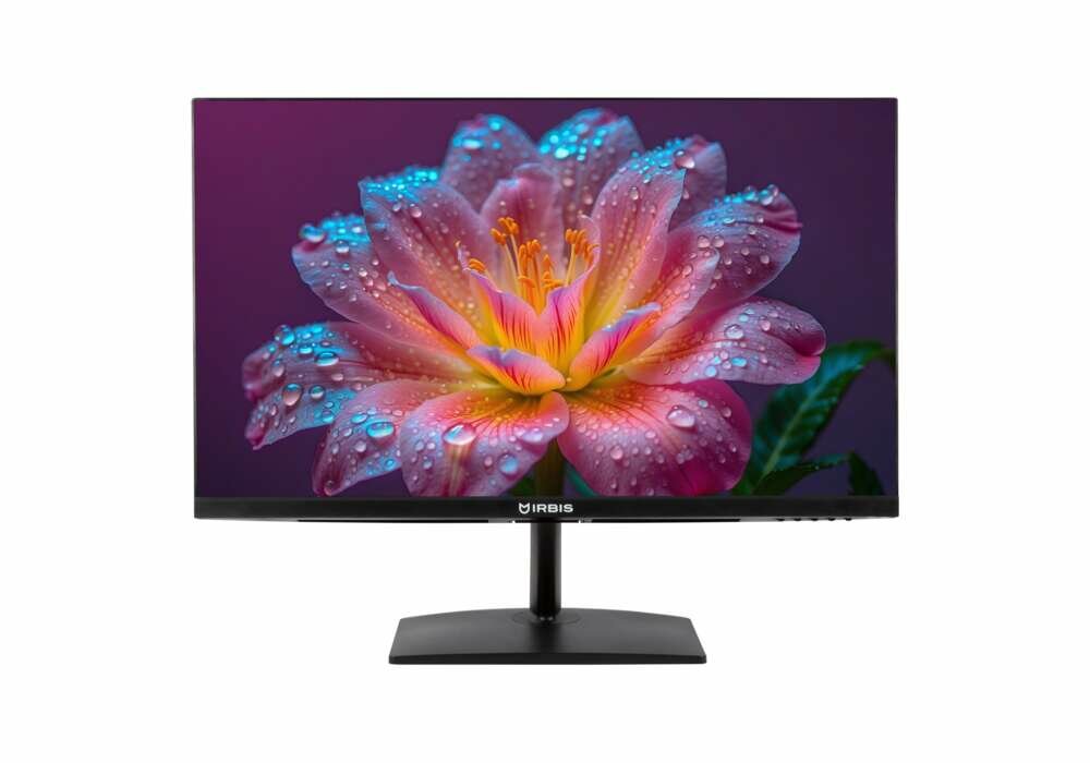 Монитор 27" IRBIS GROOVYVIEW IGV27FID01 IPS 1920x1080, 100 Гц, 3 мс, 16:9, 250 кд/м², HDMI 2.0, DP 1.2, VGA, USB-A 2.0, 3.5 Jack, динамики (2x2 Вт), черный