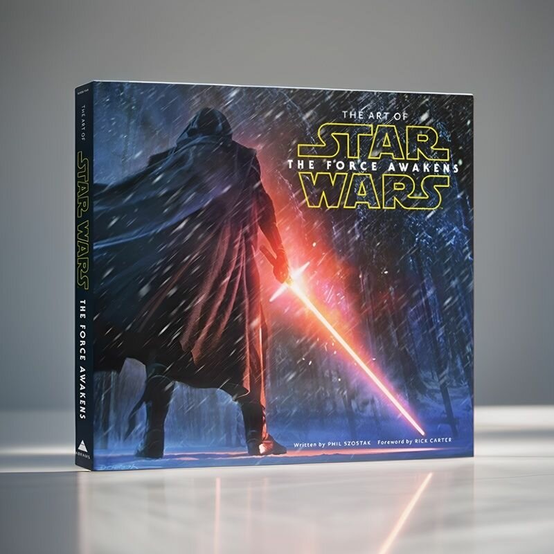 Артбук Звездные войны Пробуждение Силы концепт арт эскизы закулисье фильма эксклюзивное издание
