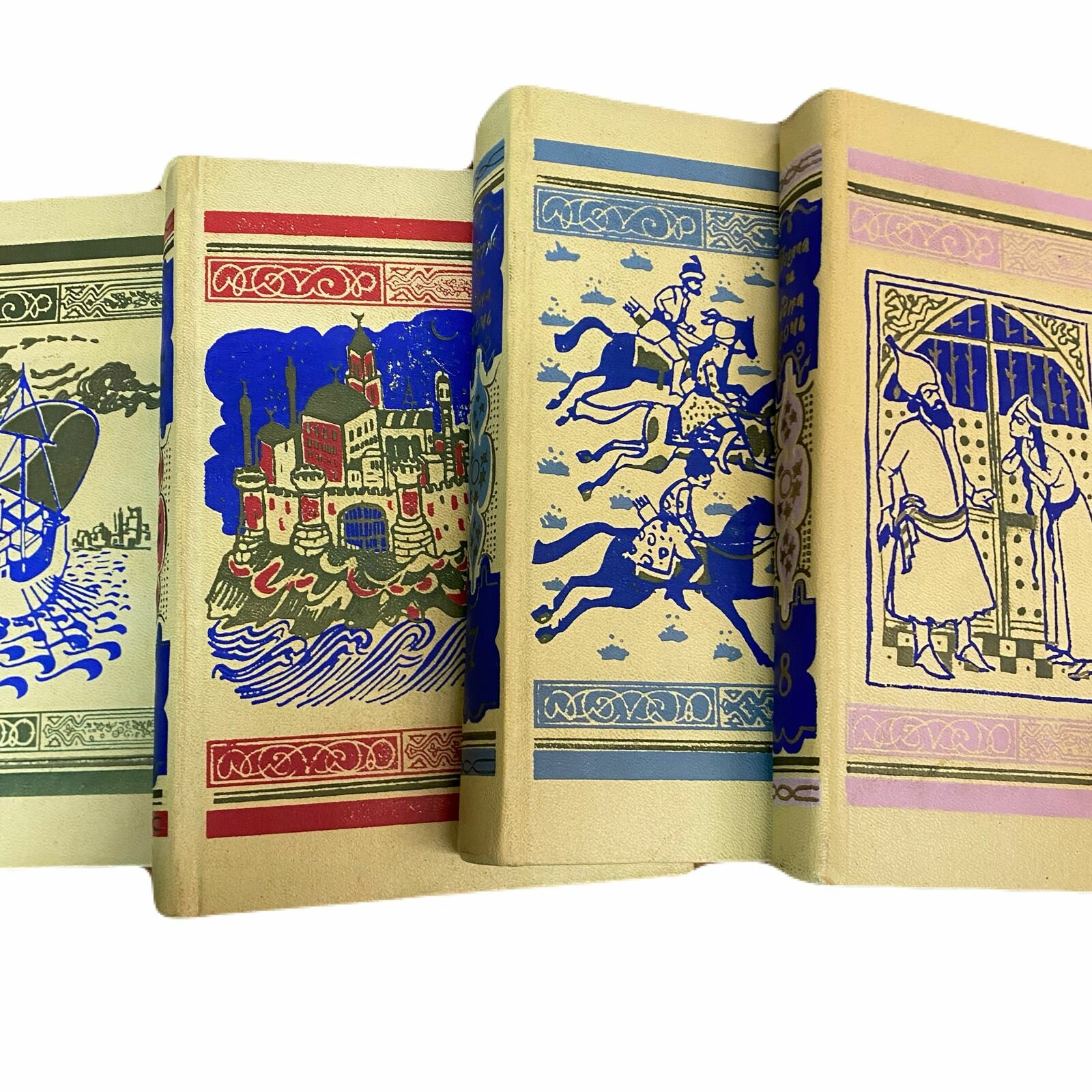 Набор из 8 частей: тысяча и одна ночь 1958,1959,1960