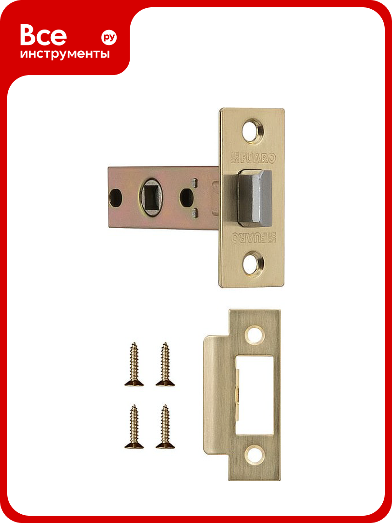 Врезная защелка Fuaro F12-45-25 SG 27363