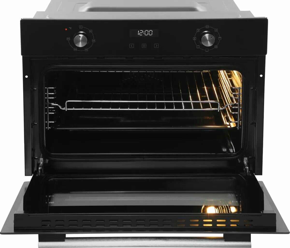 Духовой шкаф Hyundai "HEO" 64512, электрический, 7 режимов, конвекция, гриль