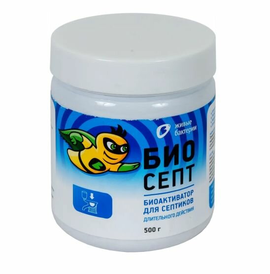 Биоактиватор для септиков Биосепт разовой засыпки 500 г