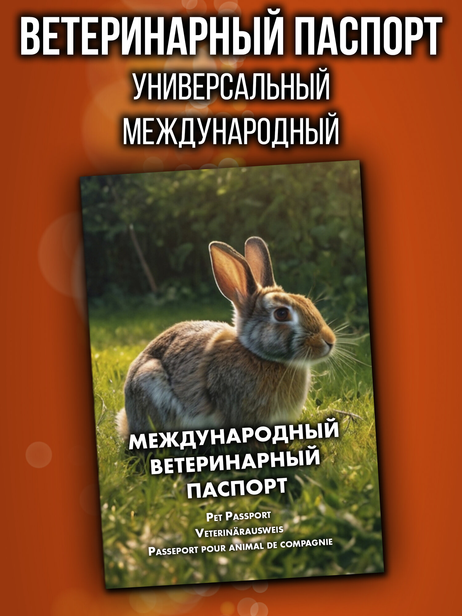 Ветеринарный паспорт для кошек и собак, международный