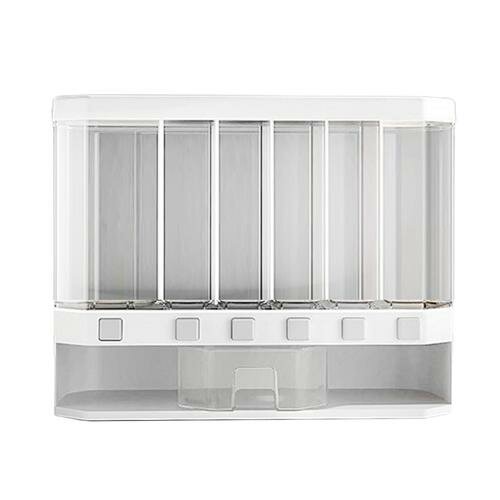 Кухонный распределитель для хранения зерна настенный контейнер рисовое ведро герметичный сухой пресс контейнер зерновой ящик