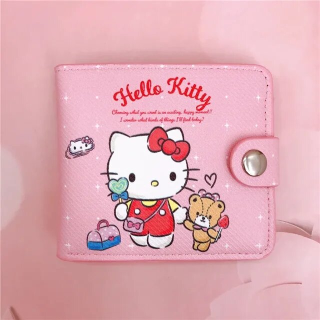MINISO Мультяшный кошелек Hello Kitty Kuromi Melody