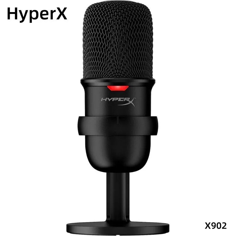HyperX Микрофон игровой (для стриминга) HyperX SoloCast USB, черный