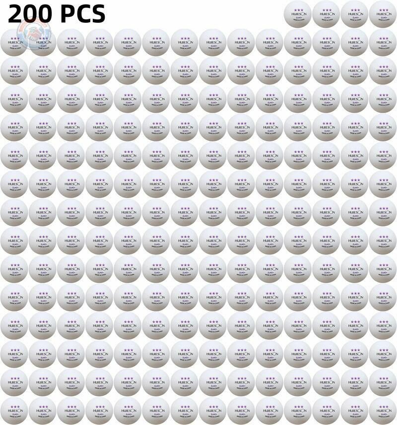 Мячи для настольного тенниса Huieson 3 звезды ABS DJ 40 мм 2.8 г для тренировок и клубных соревнований