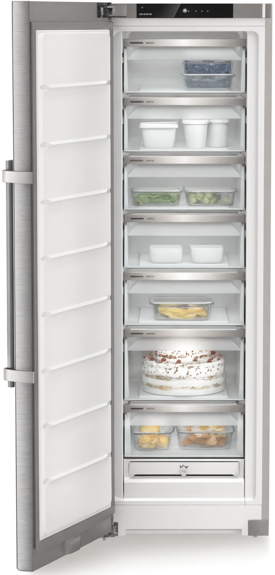 Морозильник Liebherr SFNsdd 5237-22 001, с NoFrost, серебристый