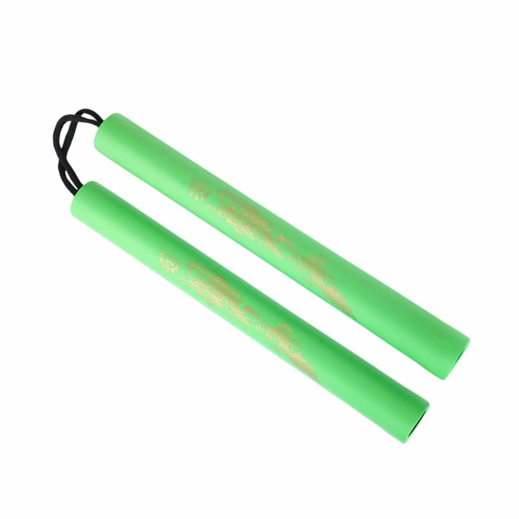 Пенные нунчаки для тренировок, Зеленый