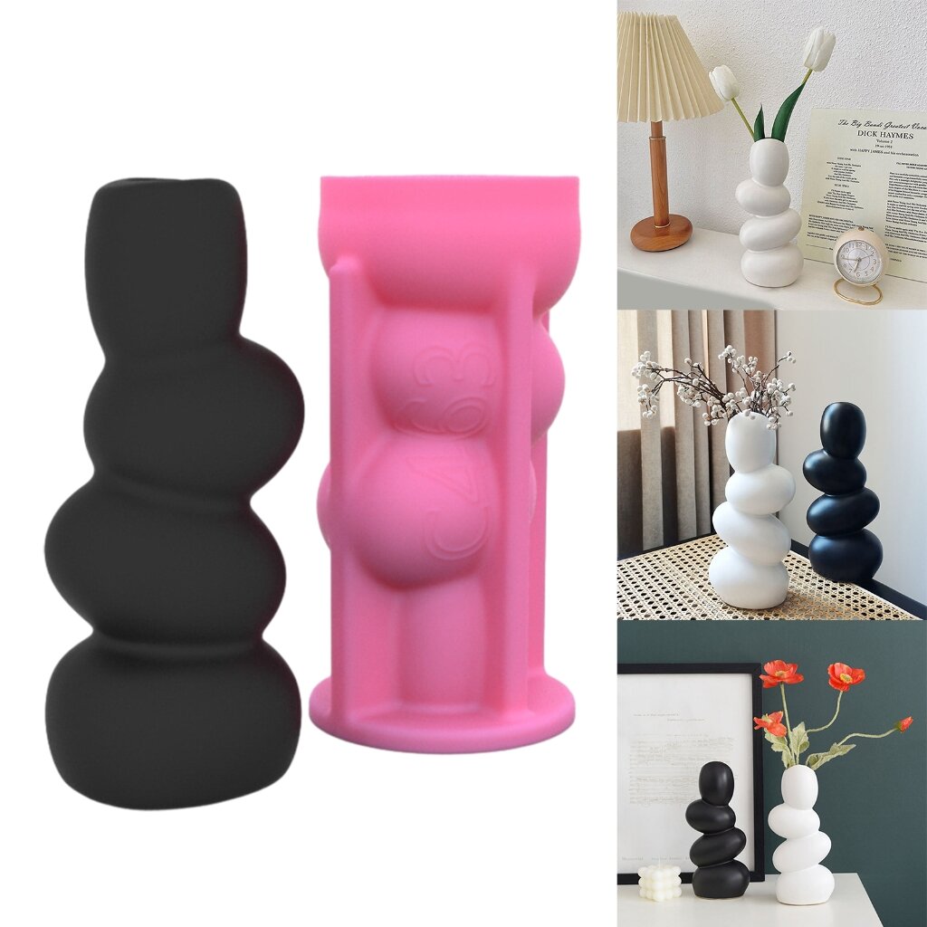 Уникальная Форма для Изготовления Стильных Контейнерных Форм Из Силиконового Материала для Поделок DIY