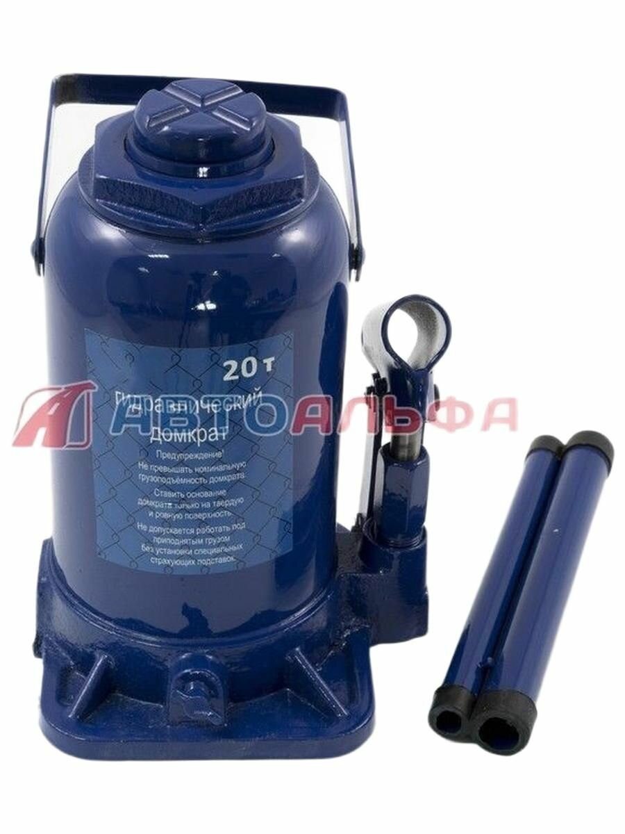Домкрат 20 тонн (гидравл, 1-но плунжерный)