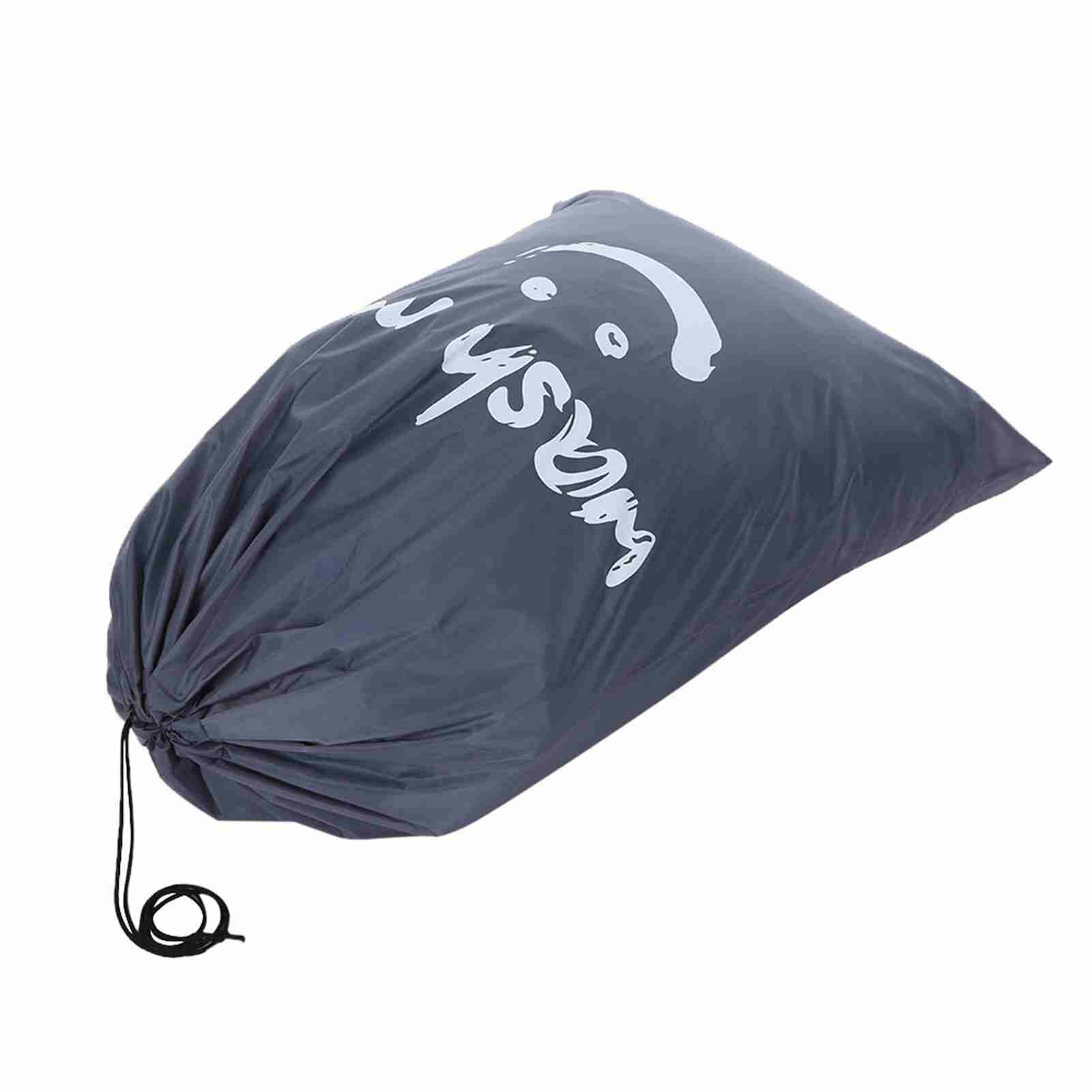 Многофункциональный большой складной нейлоновый мешок для белья, мешок для хранения грязной одежды с затягивающимся шнурком для домашней прачечной, дорожный - серый