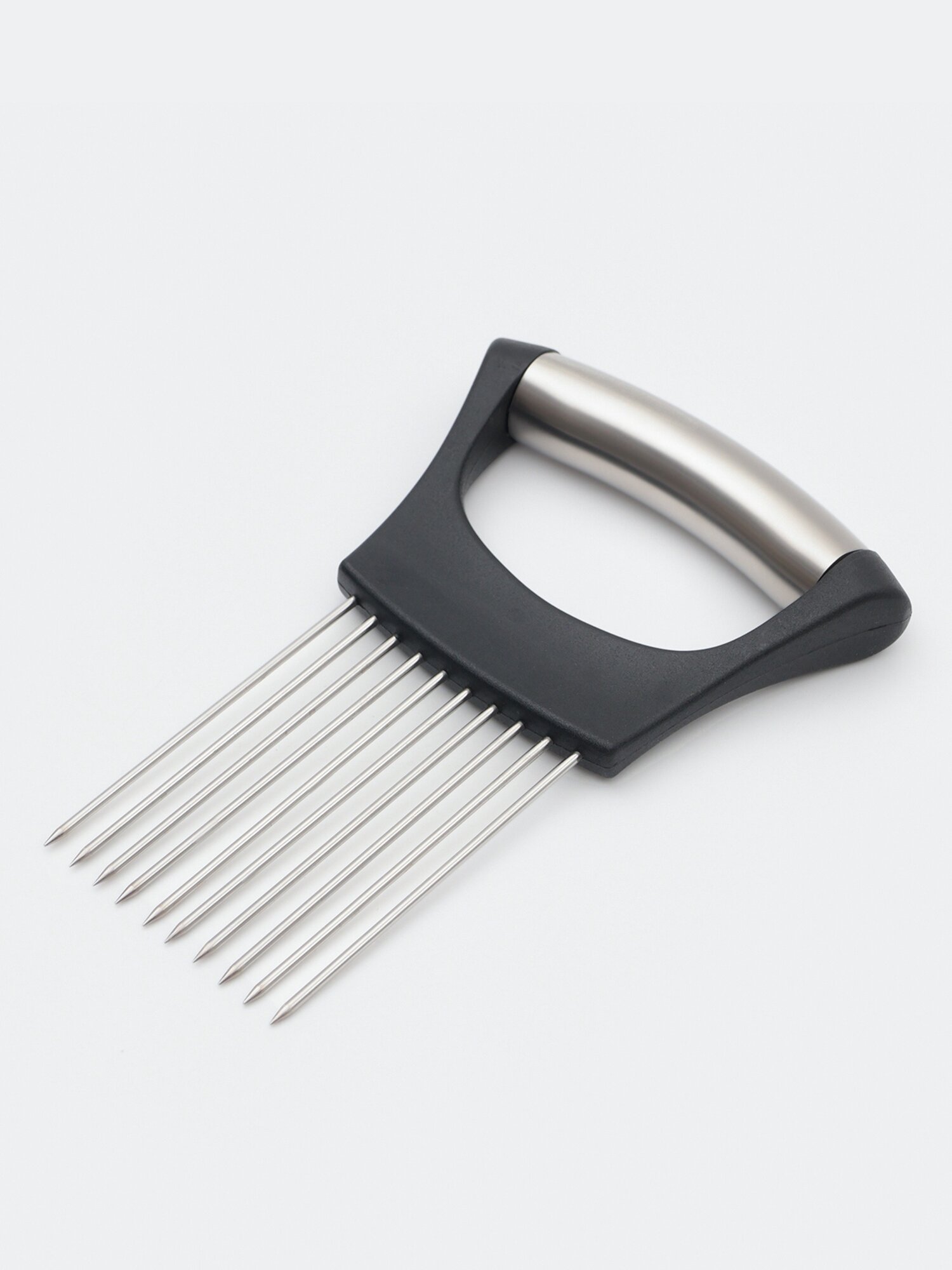 Приспособление для нарезки лука Magistro, нержавеющая сталь, цвет чёрный