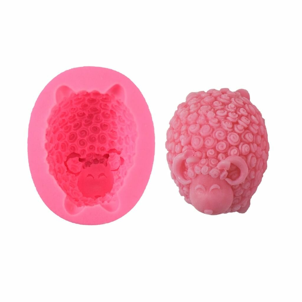 Форма для выпечки, Силиконовая форма для маленькой овечки