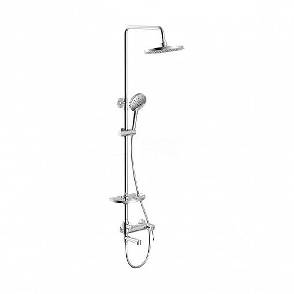 Душевая система Lemark Tropic LM3862C, тропический дождь, хромированная, латунь