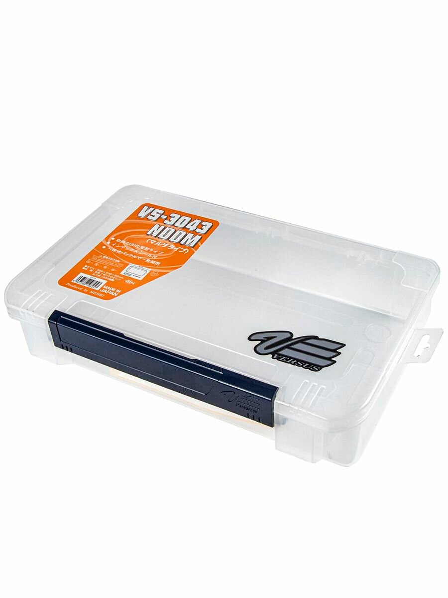 Коробка рыболовная Meiho Versus VS-3043NDDM Clear 356x230x82